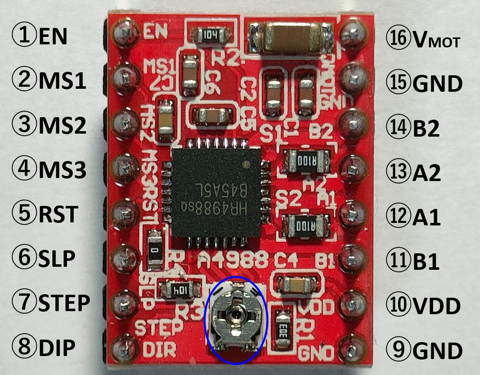 A4988モータードライバーモジュールの使い方｜キム日記